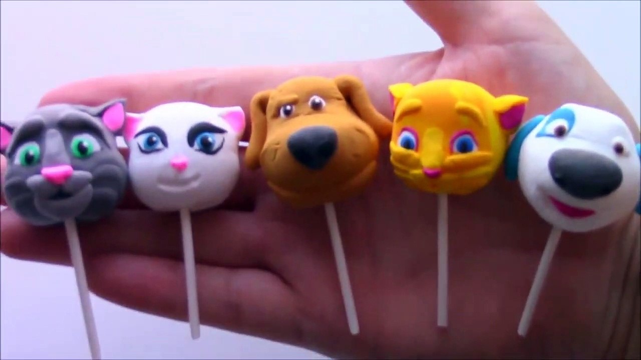 Talking Tom and friends Finger family Play Doh Parody Song-8 ...