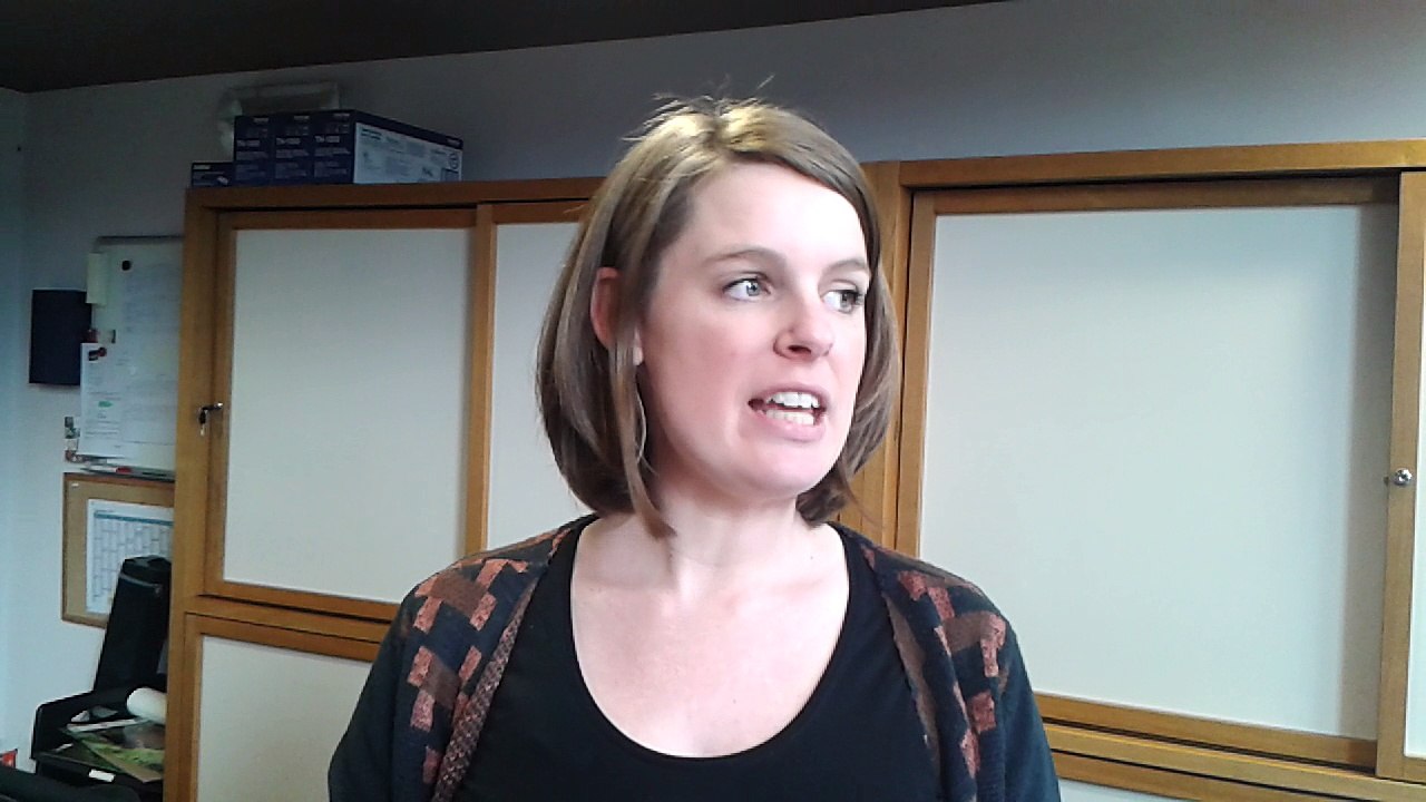 Julie Fohal, employée à l'Office du tourisme de Libin présente l'une ...