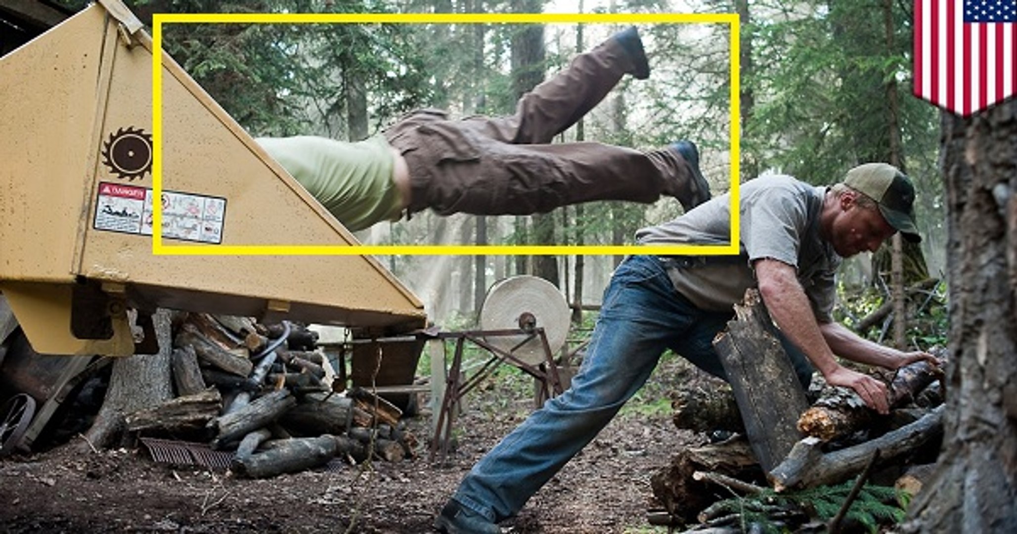 Wood Chipper Accident Video