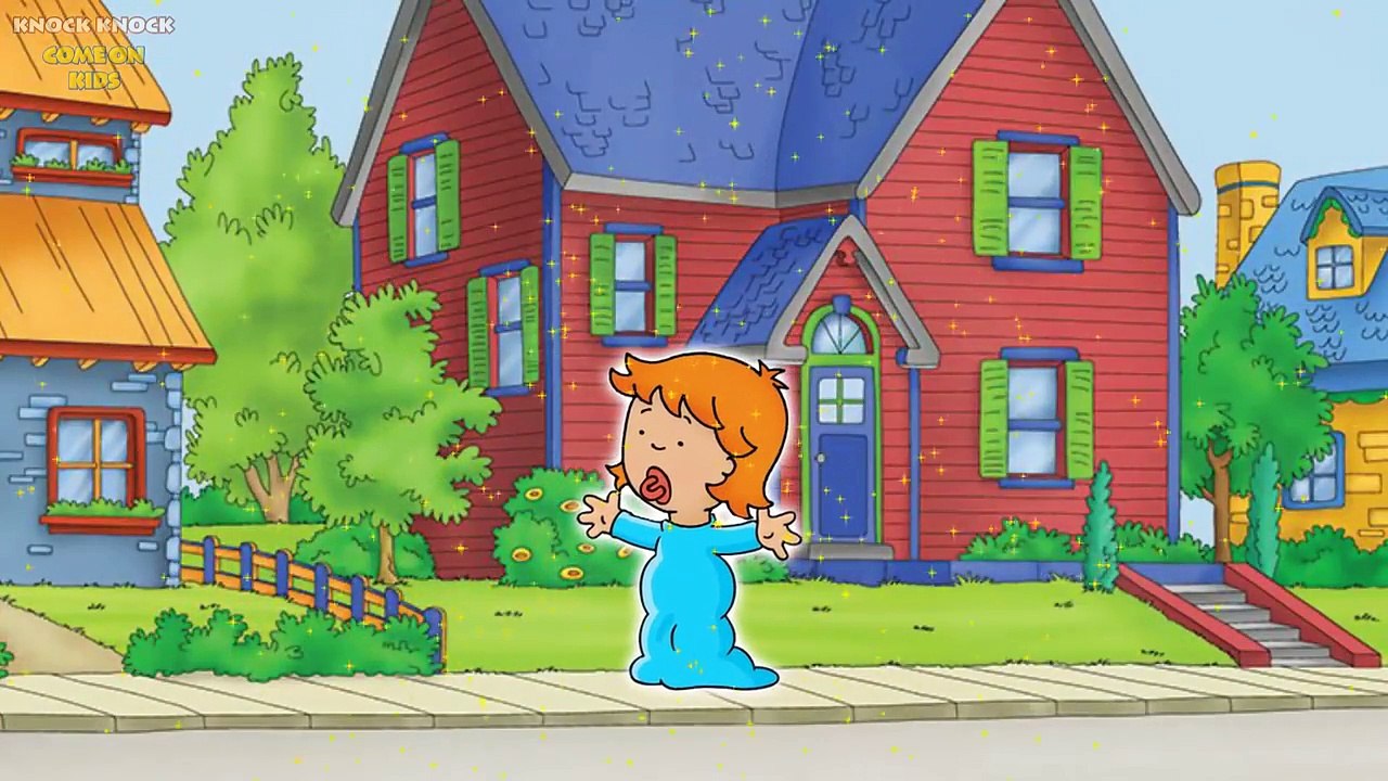 Caillou Simpsons Merged Family - Nursery Rhymes for kids - Caillou ...