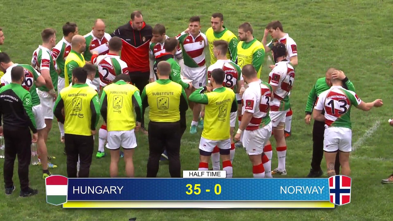 REPLAY HUNGARY / NORWAY - RUGBY EUROPE CONFERENCE 2 NORTH 2016-2017 ...
