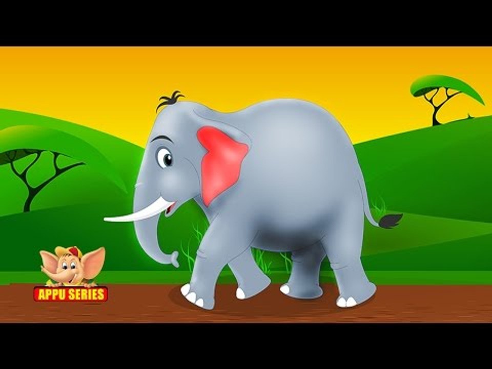 Elephant Rhymes, Elephant Animal Rhymes Videos for children - video ...