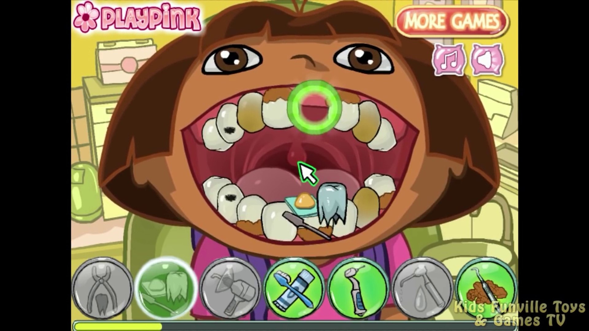 Dora The Explorer Cure Dora Ears Game Games For Kids