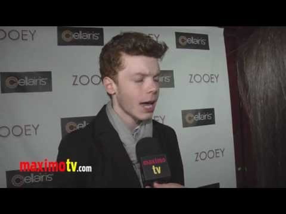 Cameron Monaghan Interview at ZOOEY Magazine RELAUNCH Party - video ...