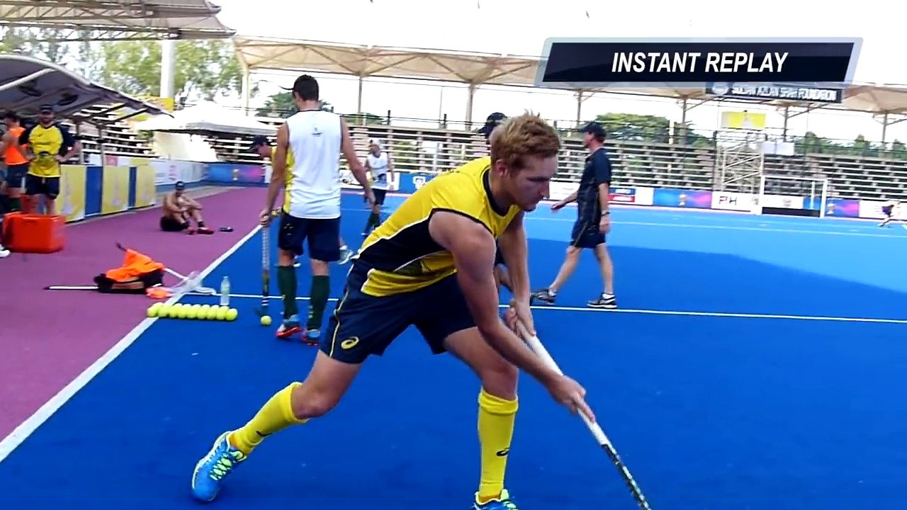Daniel Beale 3D Skills. Australian field hockey player demonstrates his ...