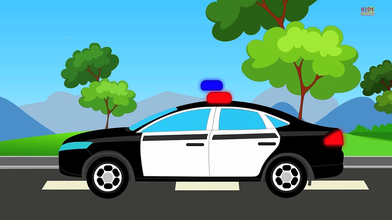 Police Car Wash _ videos For Children _ videos for kids-nMDnm5TyG4w ...