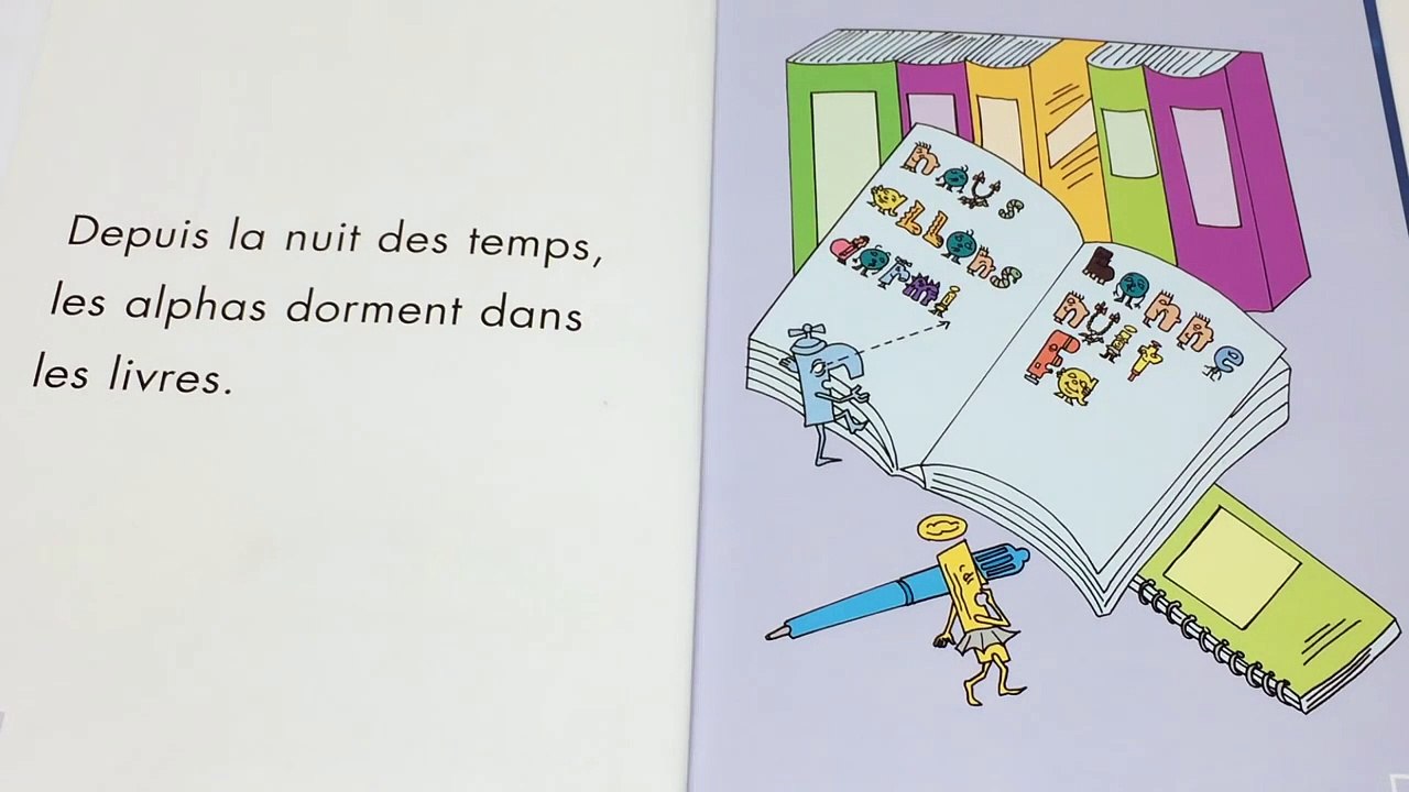 Lecture du livre A la poursuite des Alphas - La planète d - video ...