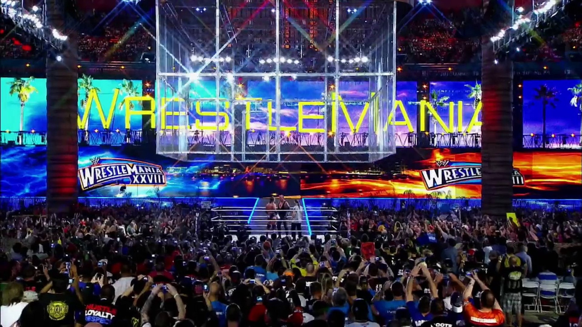 Wwe Wrestlemania 28 Stage WWE Saudi Arabia Van Der Meer | Innovative