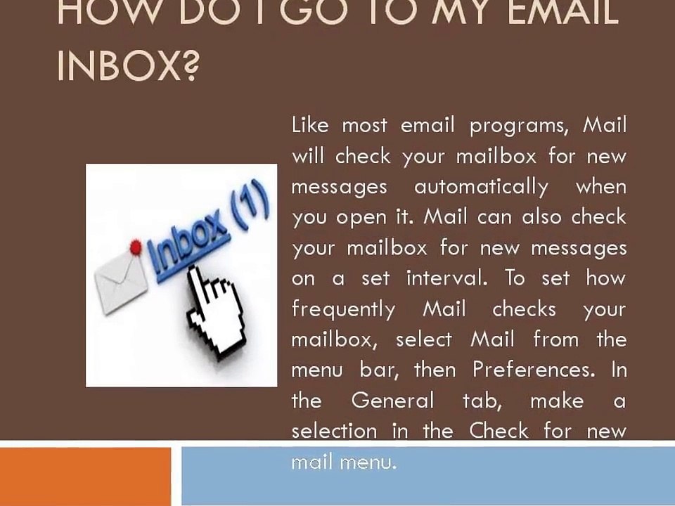How Do I go to my email inbox - video Dailymotion