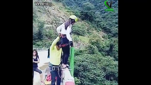 Bungee Jump fail 2017 - video dailymotion