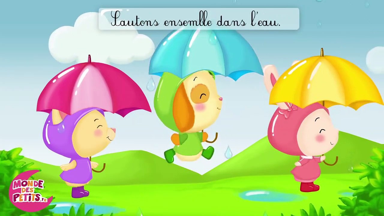 Flic, flac, floc - La comptine de la pluie - Les Titounis-pA_TzBI7KtQ ...