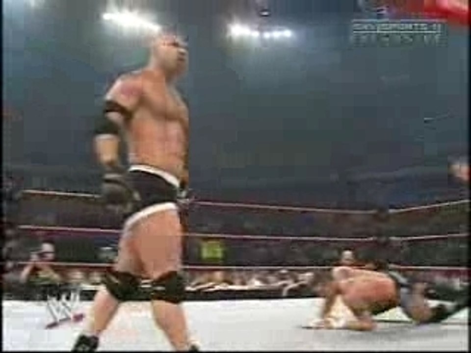 WWE - RAW 2003 - Goldberg vs Randy Orton - video Dailymotion