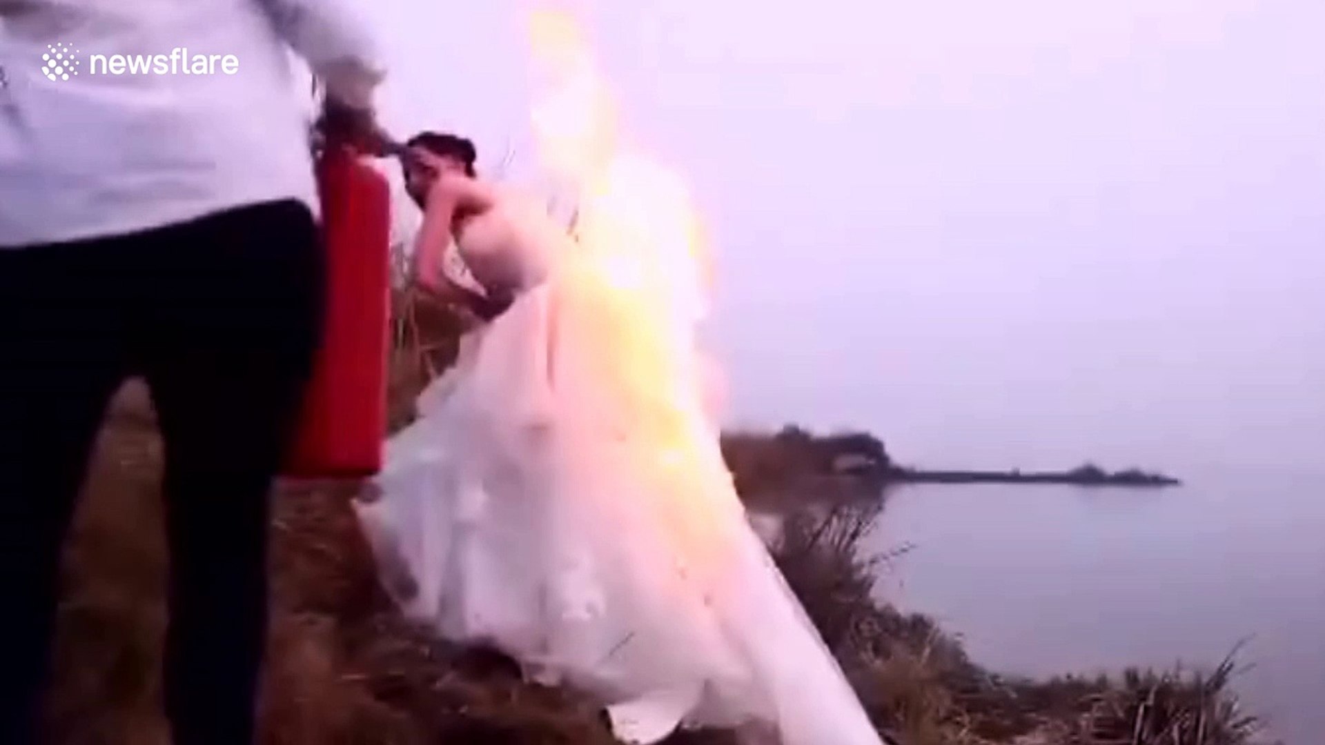 Catching Fire Wedding Dress