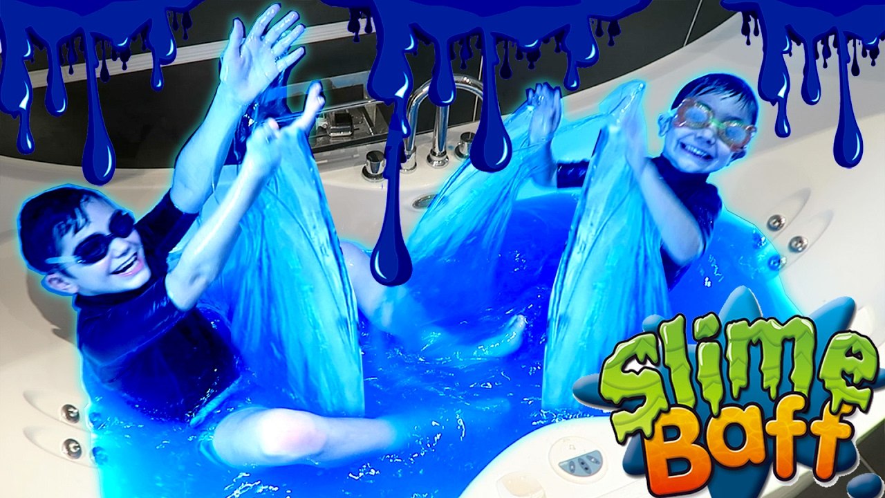 BAIN DE SLIME GÉANT DANS UN JACUZZI - GIANT SLIME BATH - Video Dailymotion