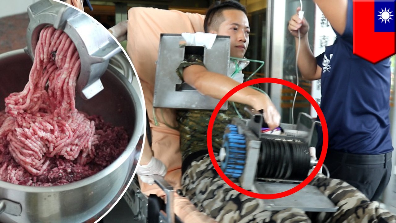 Meat grinder: Man’s hand mangled by meat grinder after glove gets ...