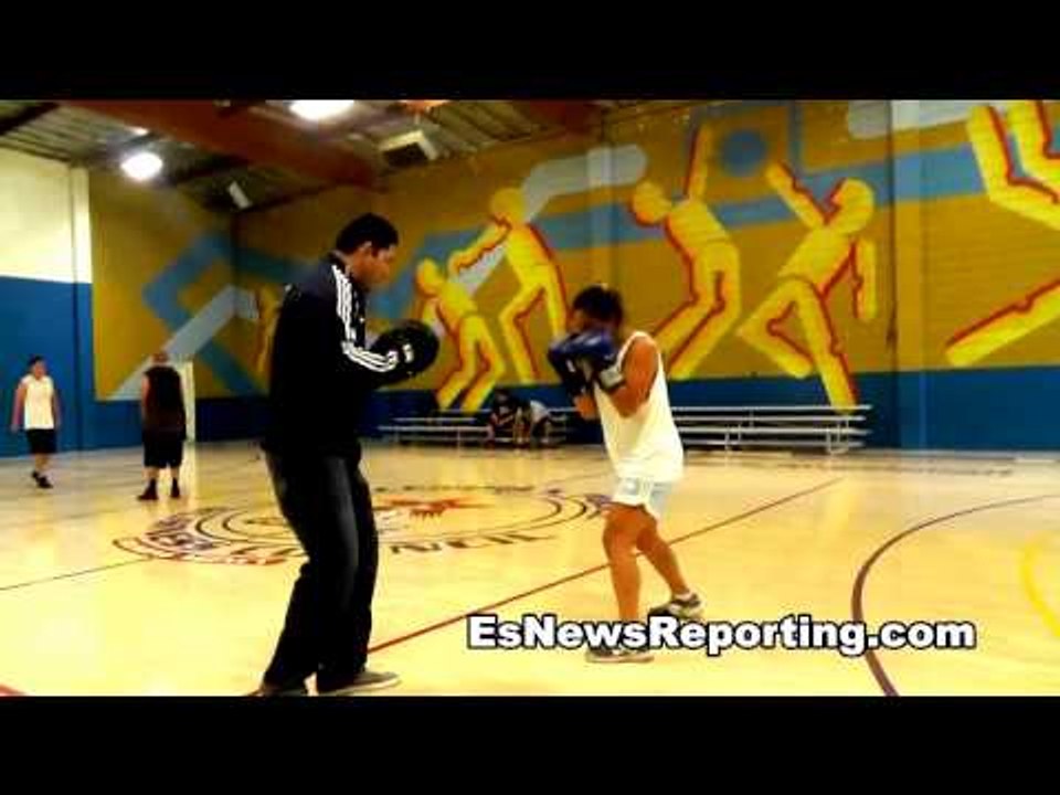 LAPD Officers Boxing Can They Fight vs Pros? esnews boxing - video ...