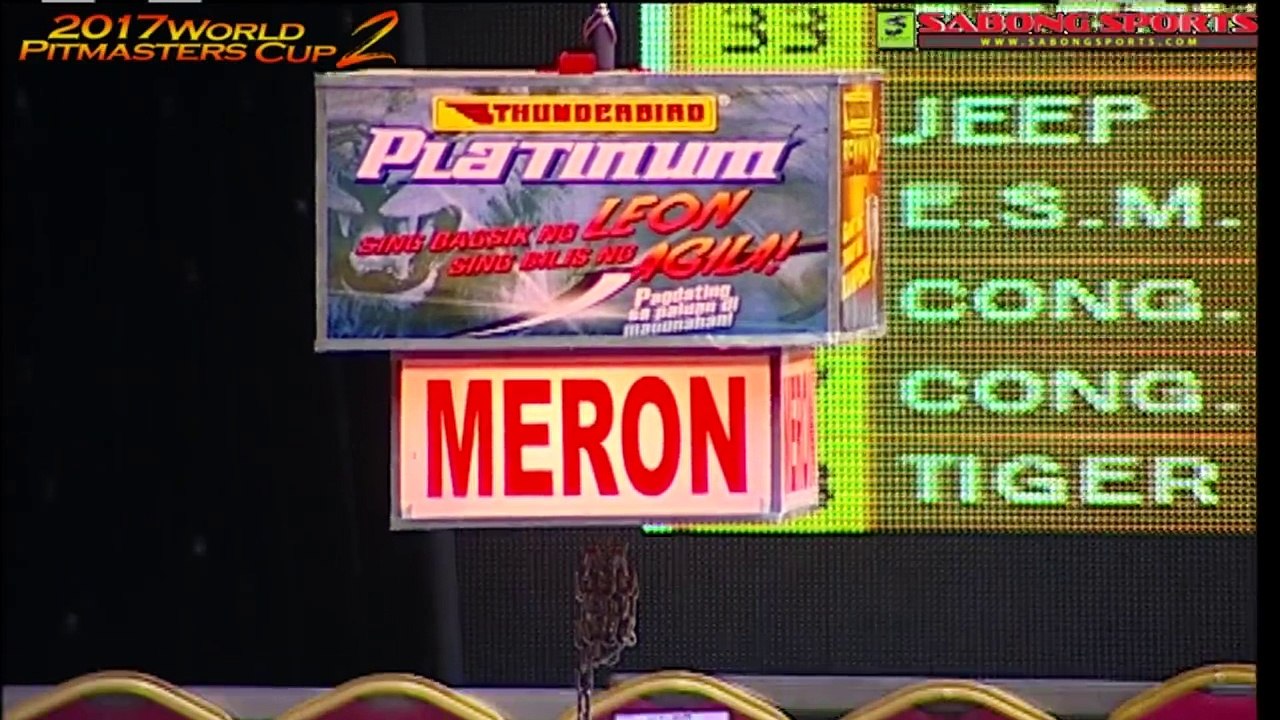 2017 World Pitmasters Cup 2 - ANDY LEE-TITO T REYES VS GENGEN ARAYATA ...