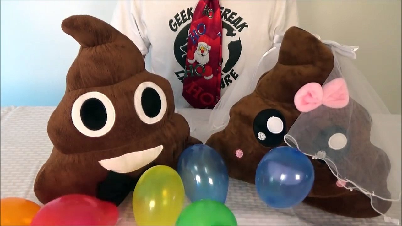 Poopy & Patty Wedding Pet Poop Emoji Gets Married Toy Freaks Victoria ...
