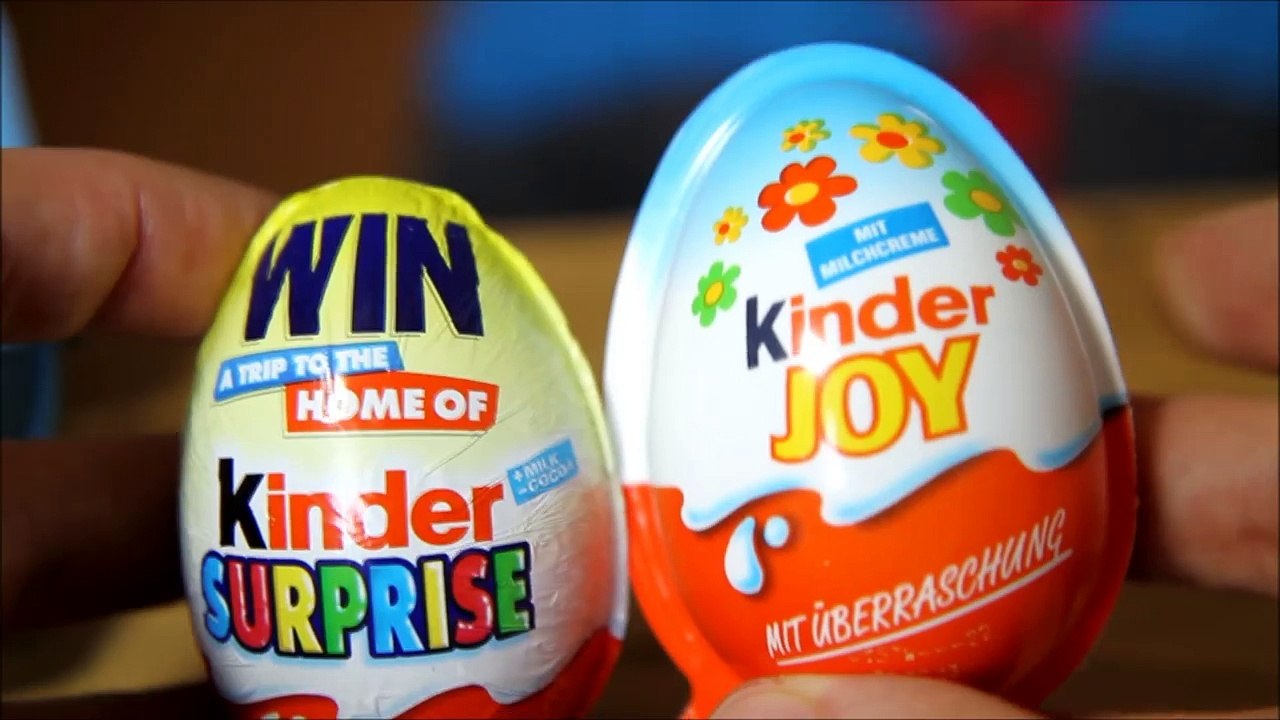 Differences Between Kinder Surprise & Kinder Joy Chocolate Eggs - video ...