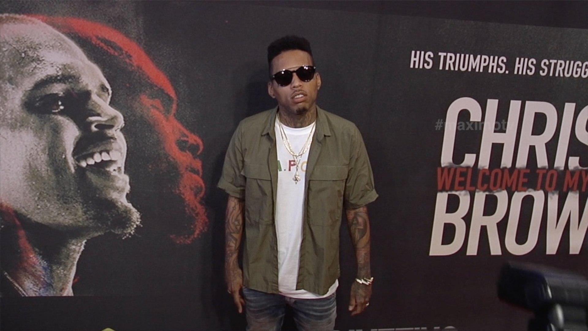 Chris Brown Welcome Home Party