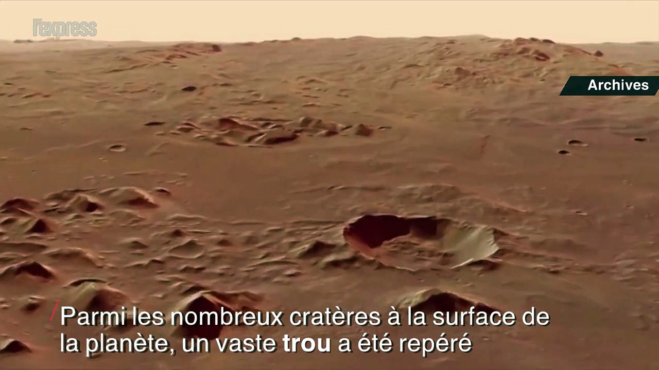 Un trou étrange découvert sur la planète Mars - Vidéo Dailymotion