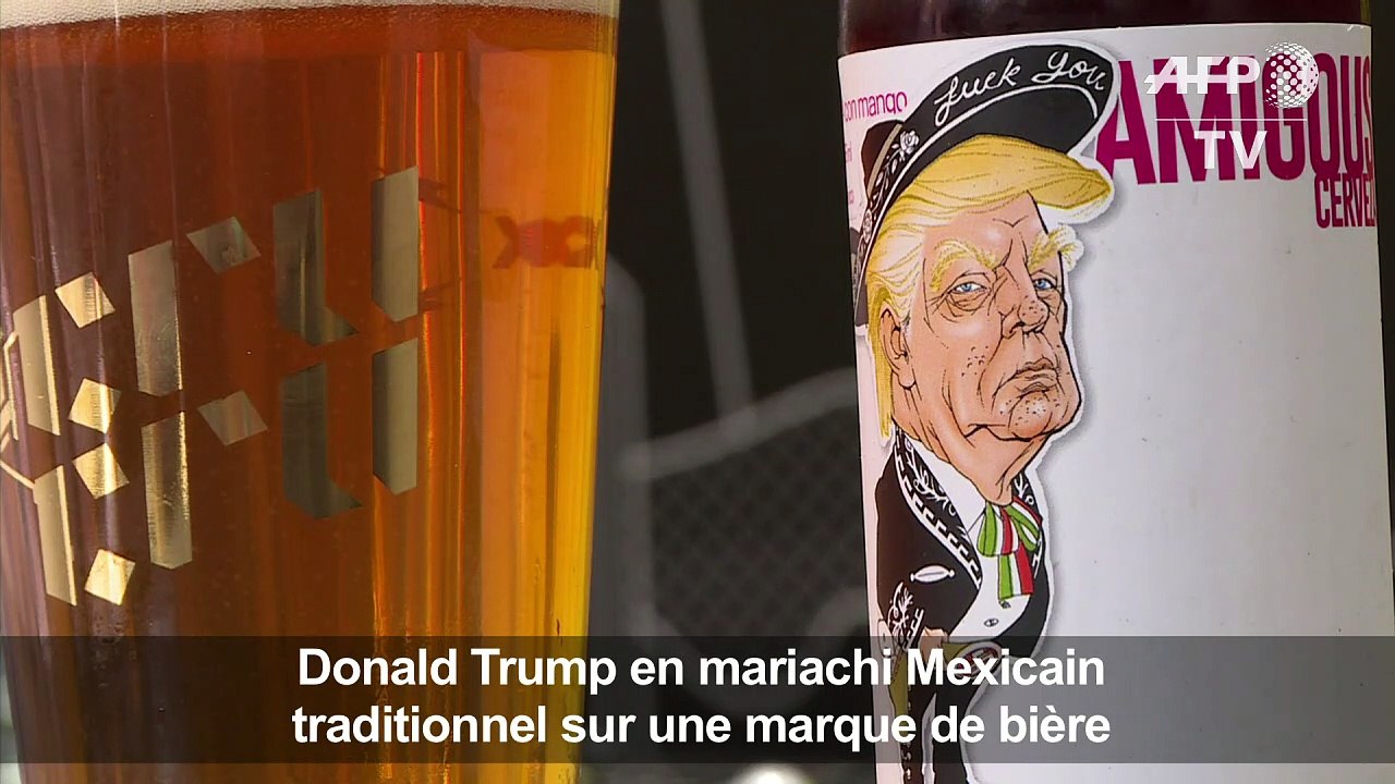 Donald Trump en mariachi mexicain sur une marque de bière - Vidéo ...