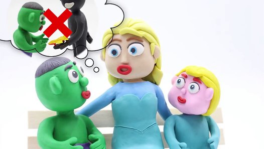 Hulk Bad Baby Crying troll Batman Chewing Gum Superhero In Real Life ...