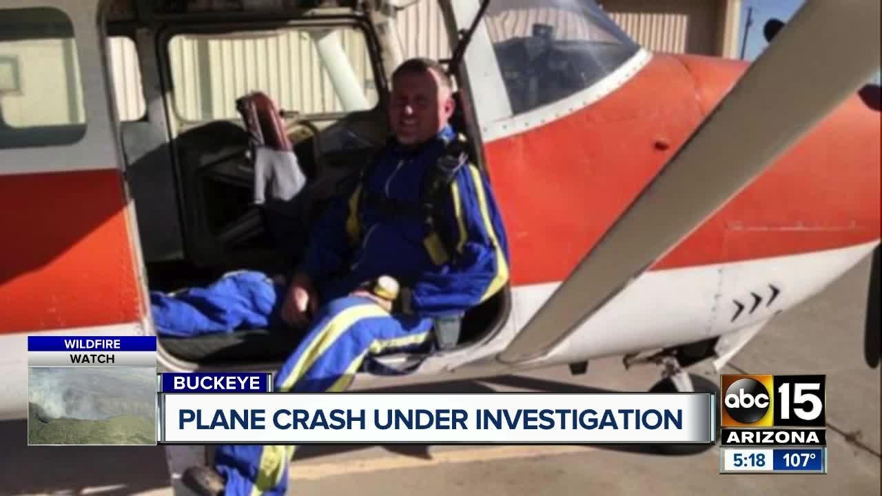 Plane crash under investigation as City of Buckeye mourns death - video ...