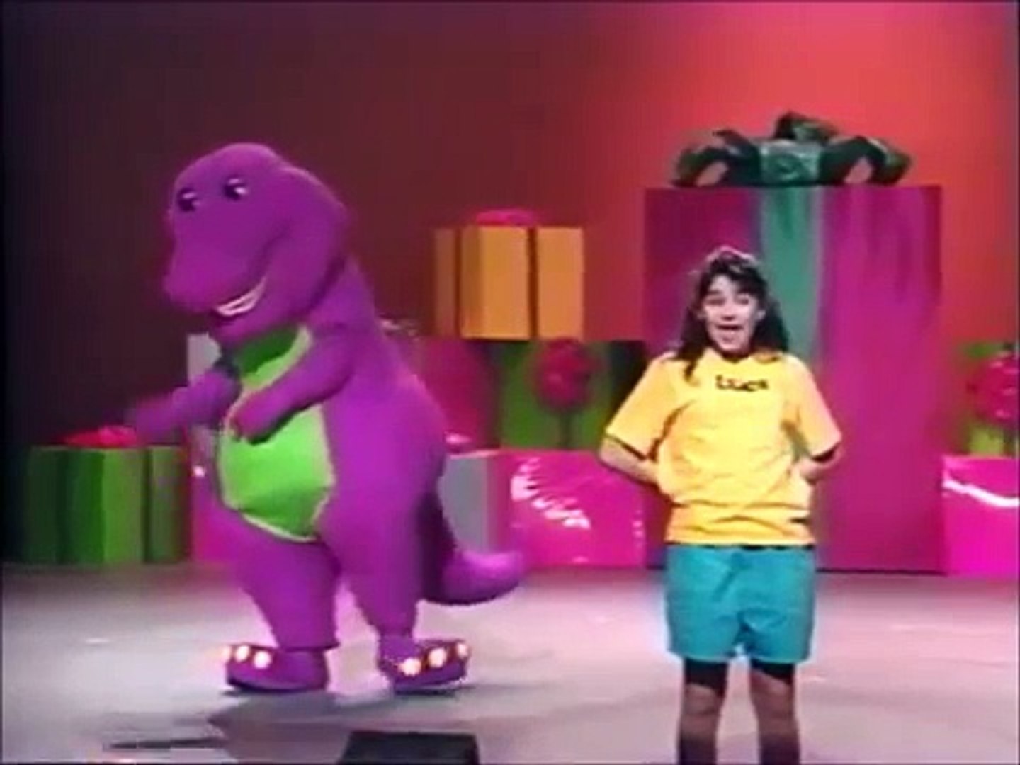 Barney Goes To School 1996