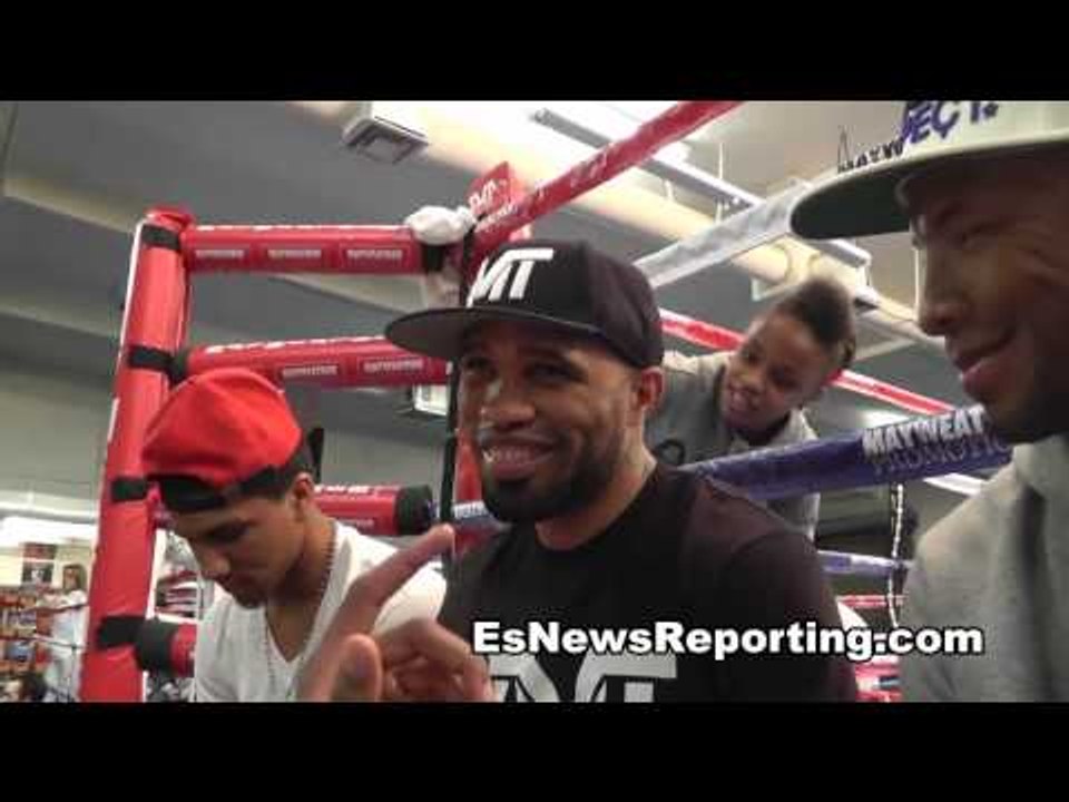 talking to the stars of TMT boxing at mayweather boxing club - EsNews ...