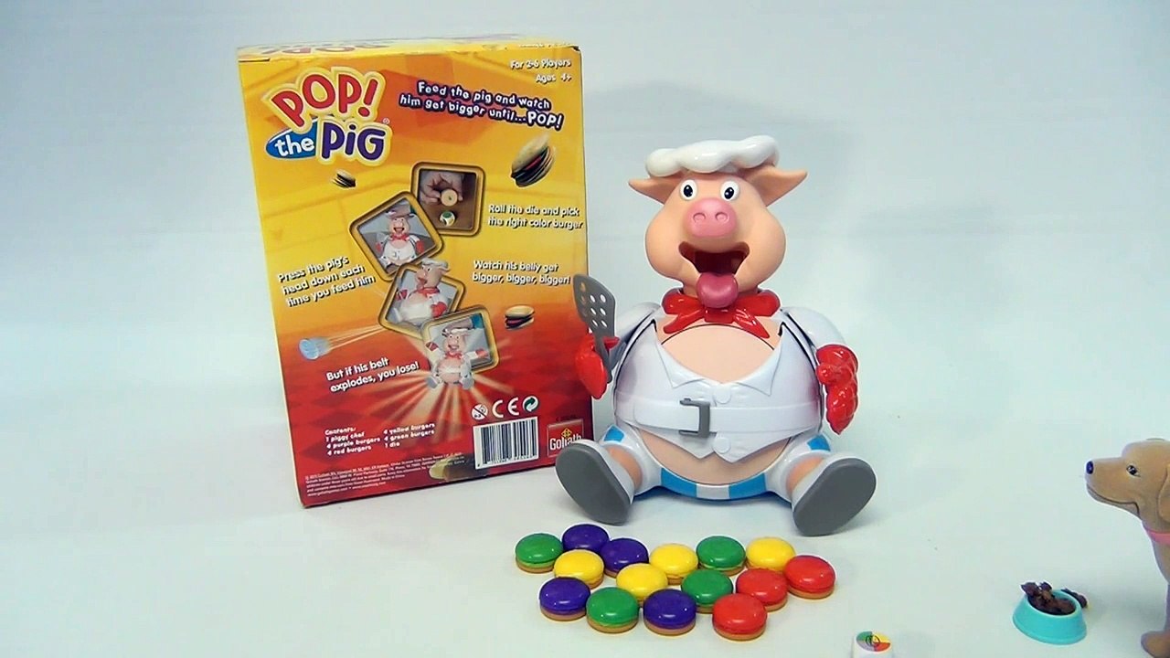 Pig Goes Pop - Feed Him Until His Belly Pops!, Family Kids Game Night ...