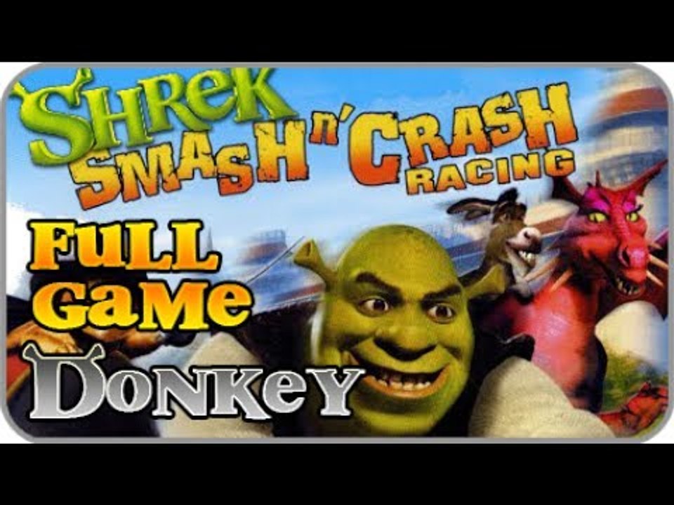 Shrek Smash n' Crash Racing Part 2 - FULL GAME - Donkey & Dragon (PS2 ...