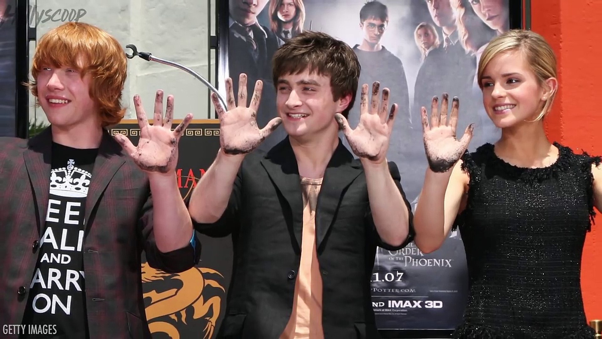 Bonnie Wright And Emma Watson