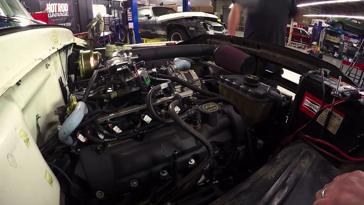 The Crown Hick Gets Supercharged V 8 Power! Hot Rod Garage Ep. 53 ...