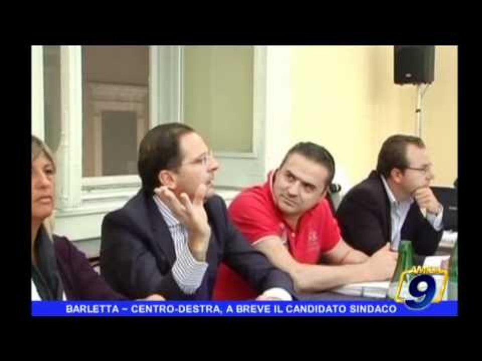Barletta Centrodestra A Breve Il Candidato Sindaco Video Dailymotion