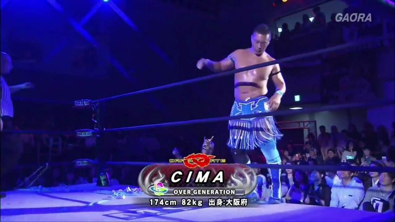 CIMA vs. Takehiro Yamamura - Dragon Gate King of Gate (2017) - Day 1 ...