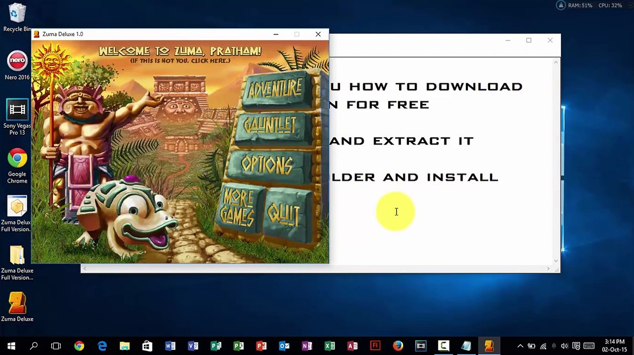 Zuma Deluxe Pc Game Free Download Full Version Get Zuma Deluxe (2003)