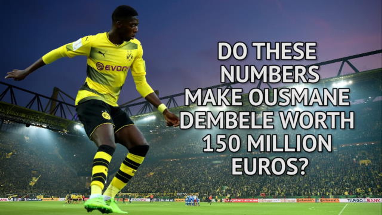 Ousmane Dembele's career in numbers - video Dailymotion