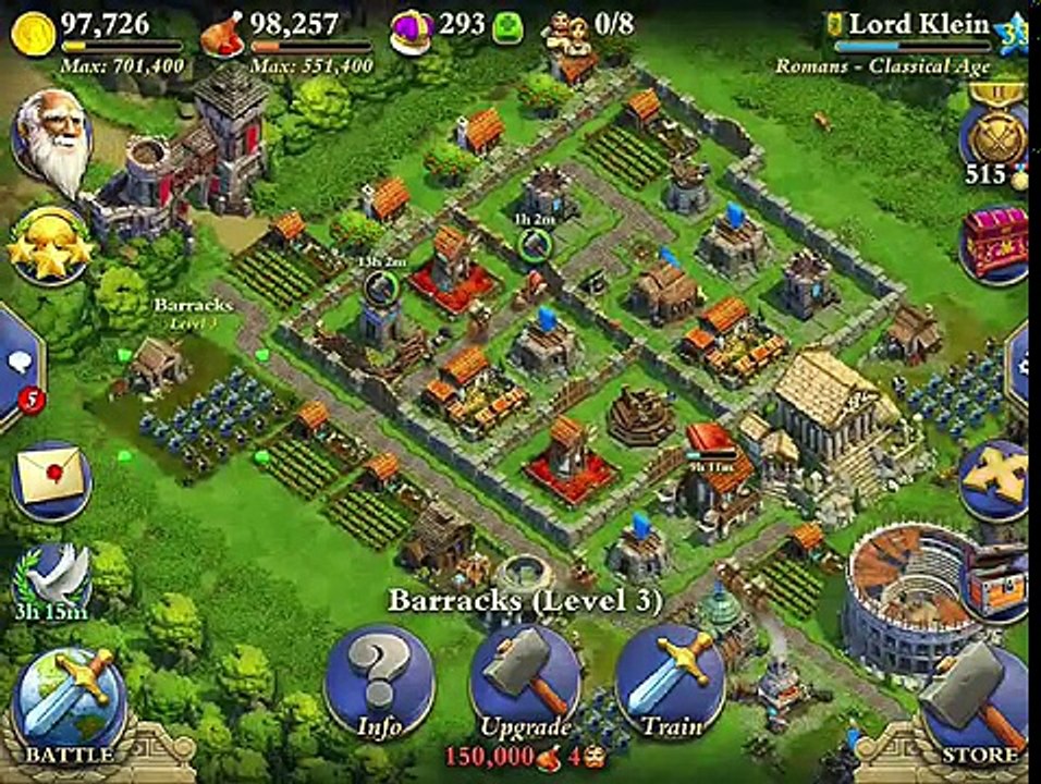 Best DomiNations Base Design for Classical Age - Vidéo Dailymotion