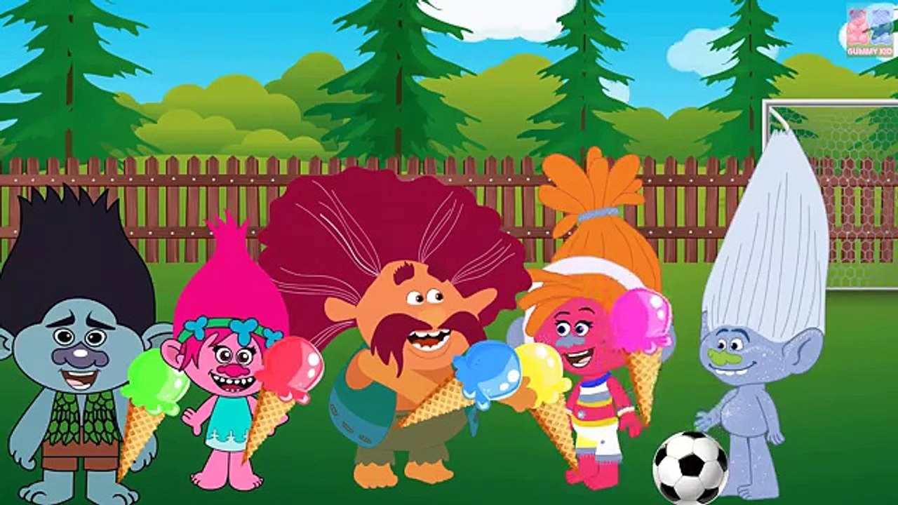 Trolls Poppy and Daddy Branch Sleeping Nightmare Bad Bergen Crying Full ...