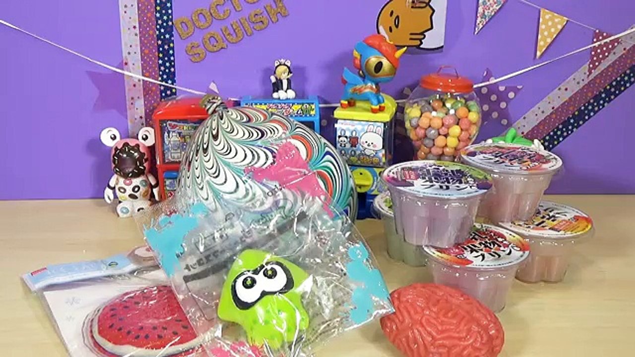 Cutting Open Squishy BRAIN Toy! Big Homemade Stress Ball Goldfish Slime ...