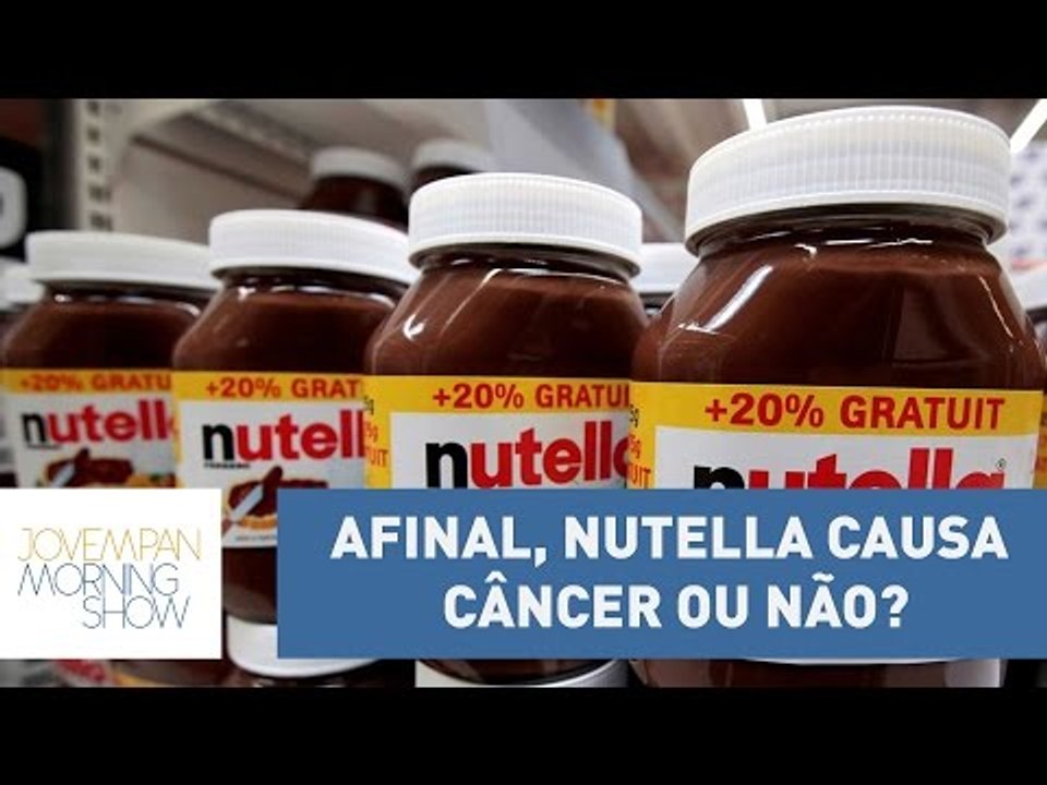 Afinal, Nutella causa câncer ou não? | Morning Show - Vídeo Dailymotion