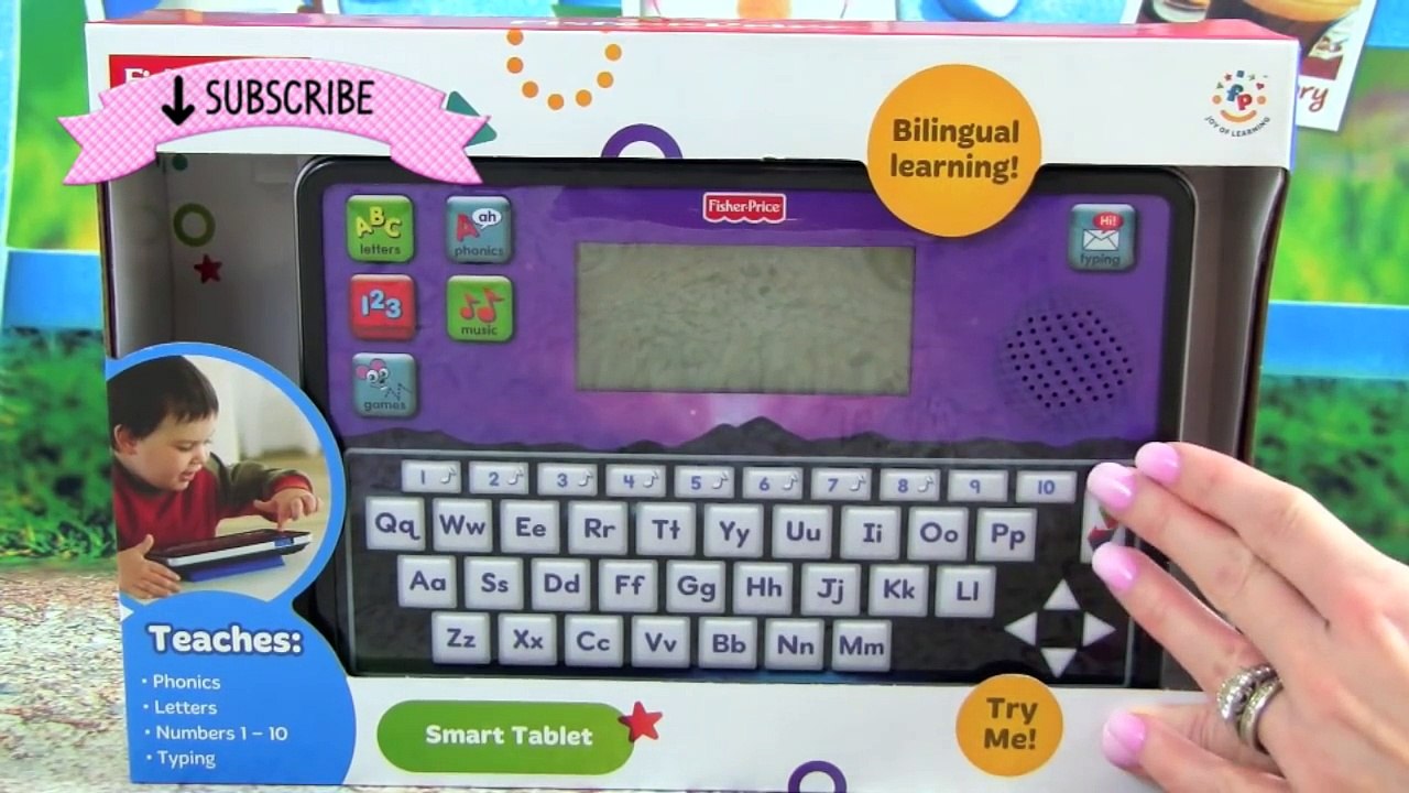 Learn ABC Alphabet With Fisher Price Smart Tablet! ABC Alphabet TOY ...