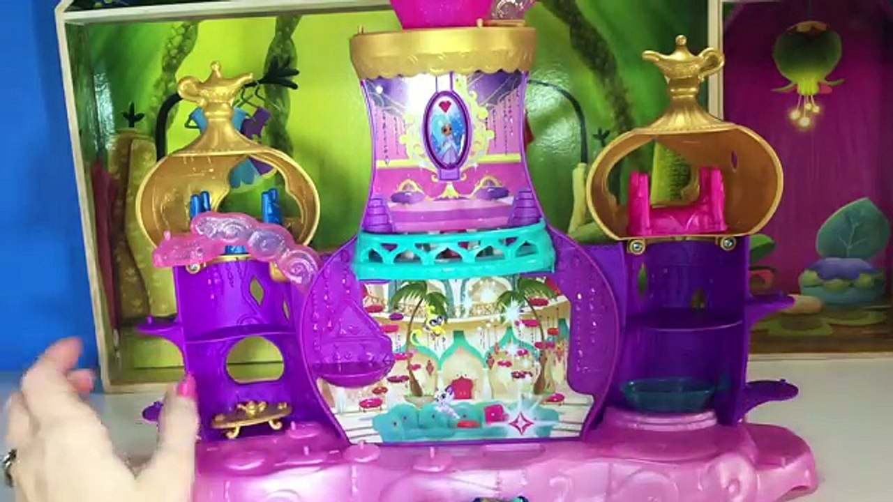 Shimmer and Shine Teenie Genies Floating Genie Palace Playset Unboxing ...