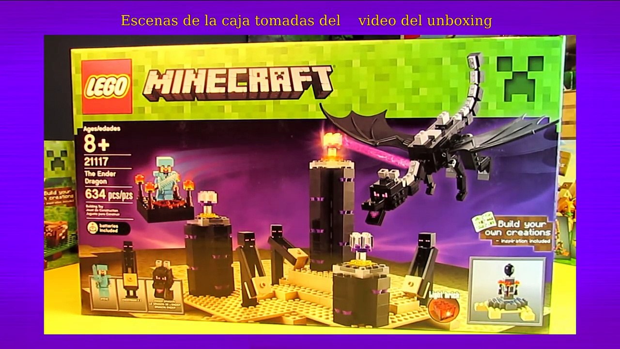 ENDER DRAGON LEGO Minecraft 21117 en español (sets new) - video Dailymotion