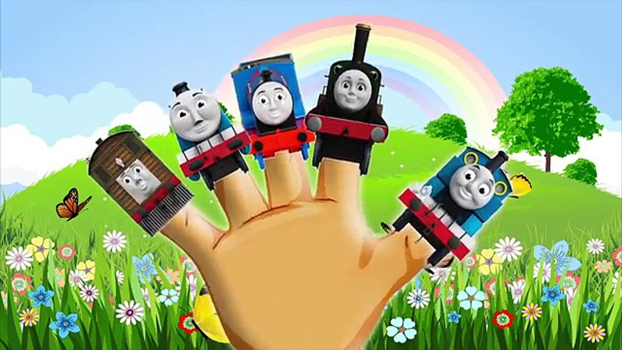 Finger Family Thomas And Friends Nursery Rhymes Finger Family Song for ...