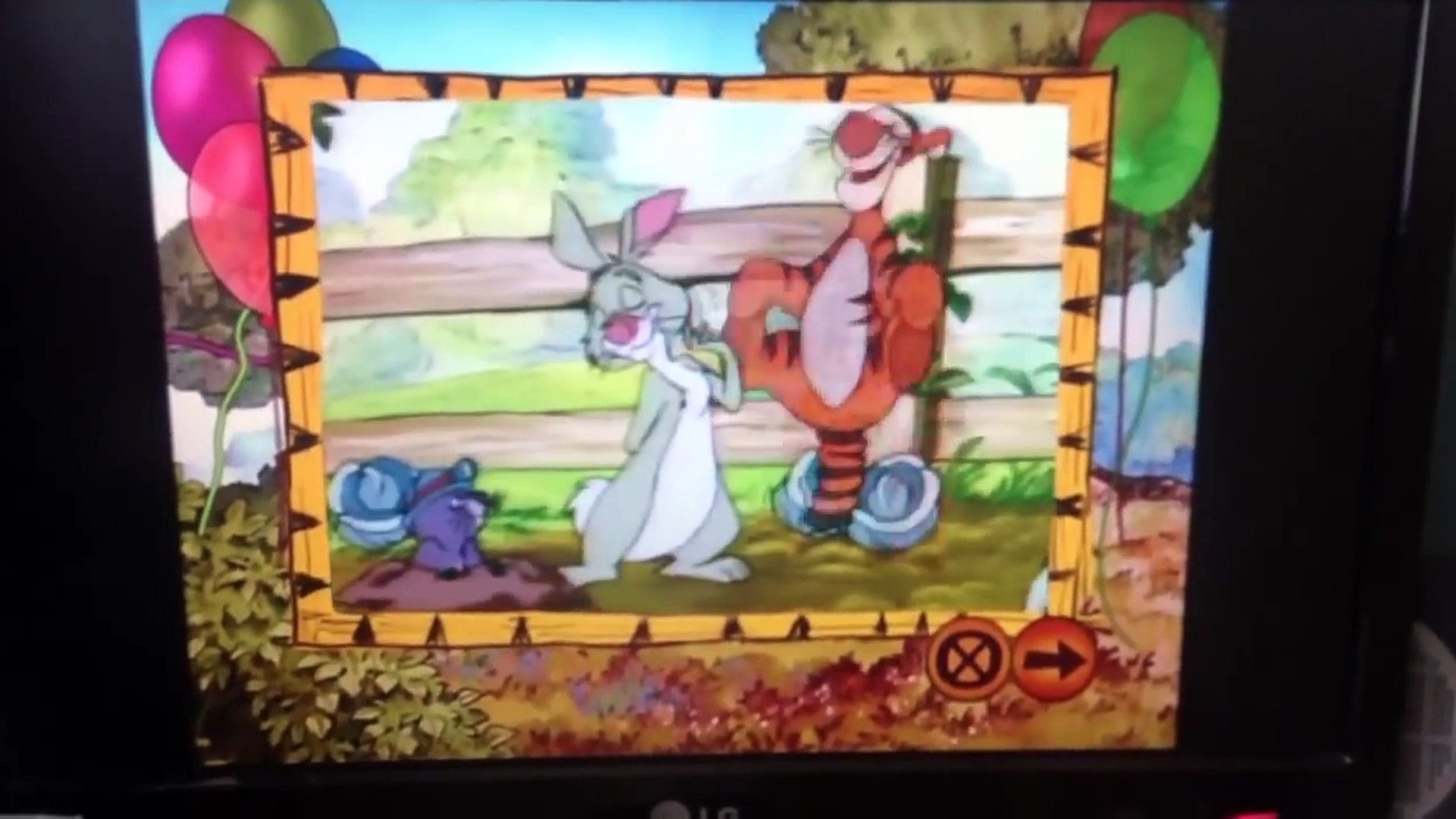 The Many Adventures Of Winnie The Pooh Dvd Menu