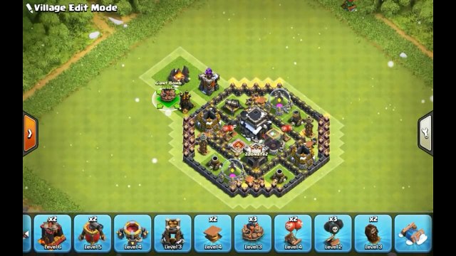 Best Level 7 Town Hall Defense Layout