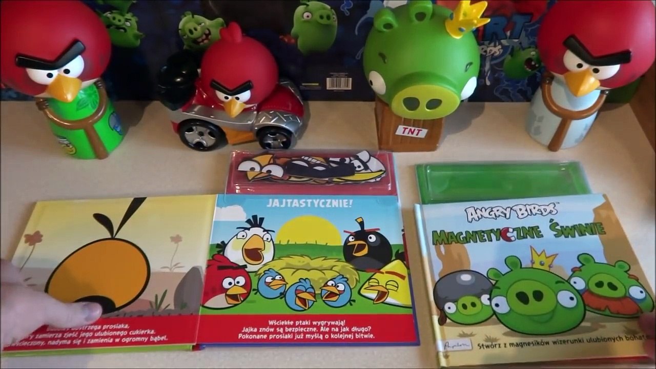 Angry Birds Magnetic Mix Up & Mash Up Books Create Your Own Bird & Pig ...