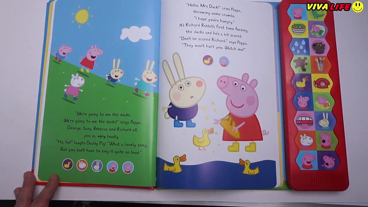 Peppa pig super noisy sound book - video Dailymotion